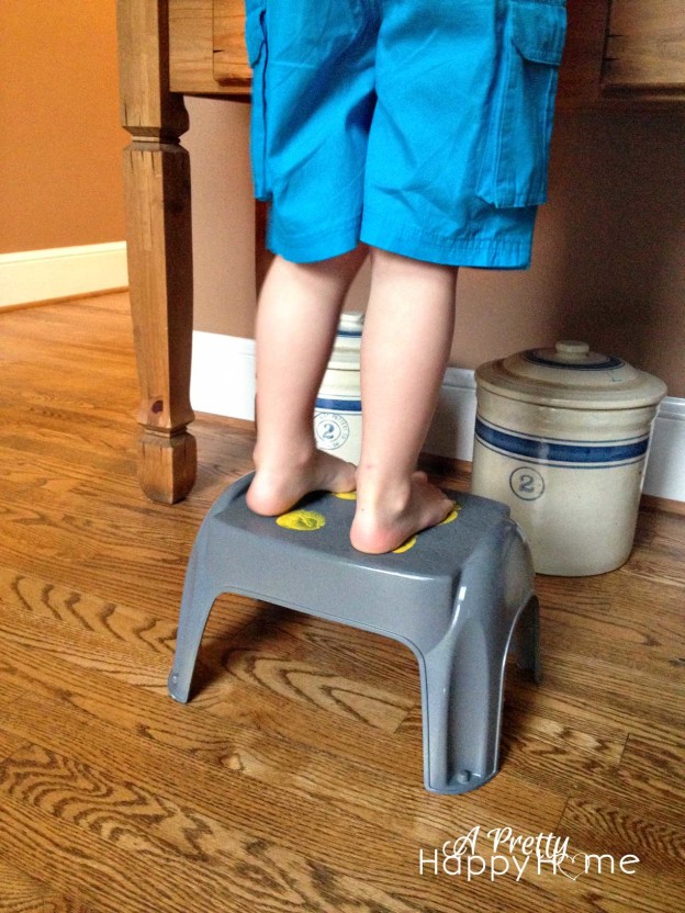 Footprint Step Stool – A Pretty Happy Home