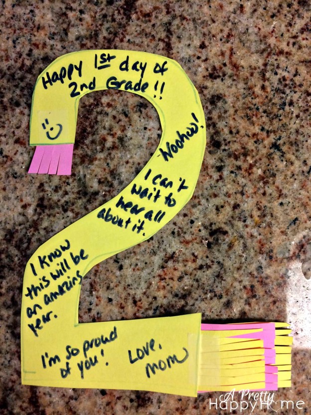 5 Easy Ways to Celebrate the First Day of School – A Pretty Happy Home