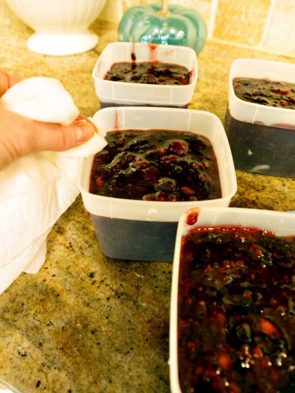 Blackberry Freezer Jam using Frozen Berries – A Pretty Happy Home