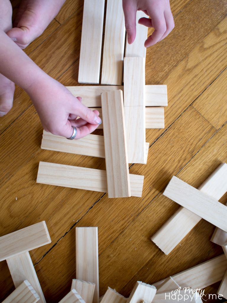 DIY Wood Blocks – A Pretty Happy Home