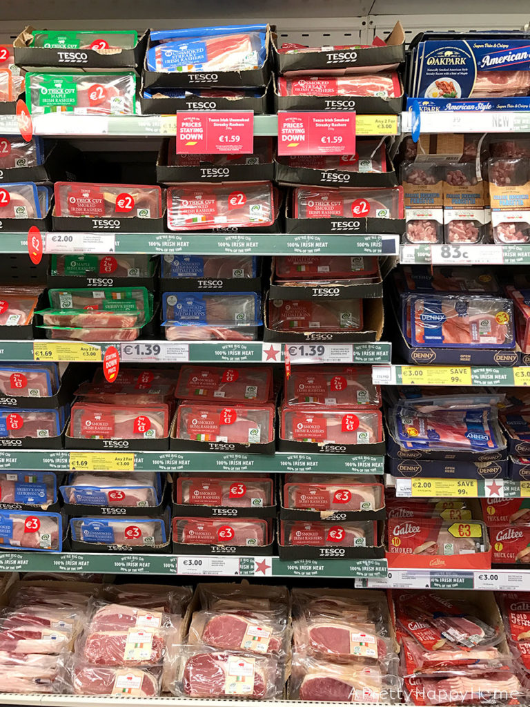 Living in Ireland: Grocery Shopping – A Pretty Happy Home