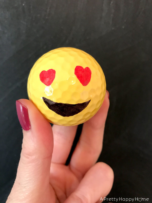 Emoji Golf Balls – A Pretty Happy Home