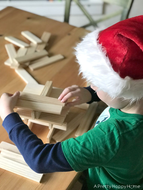 Turn Building Blocks Into Christmas Ornaments – A Pretty Happy Home