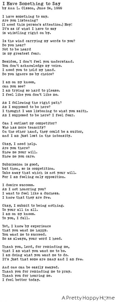 An Original Poem for Poem In Your Pocket Day – A Pretty Happy Home