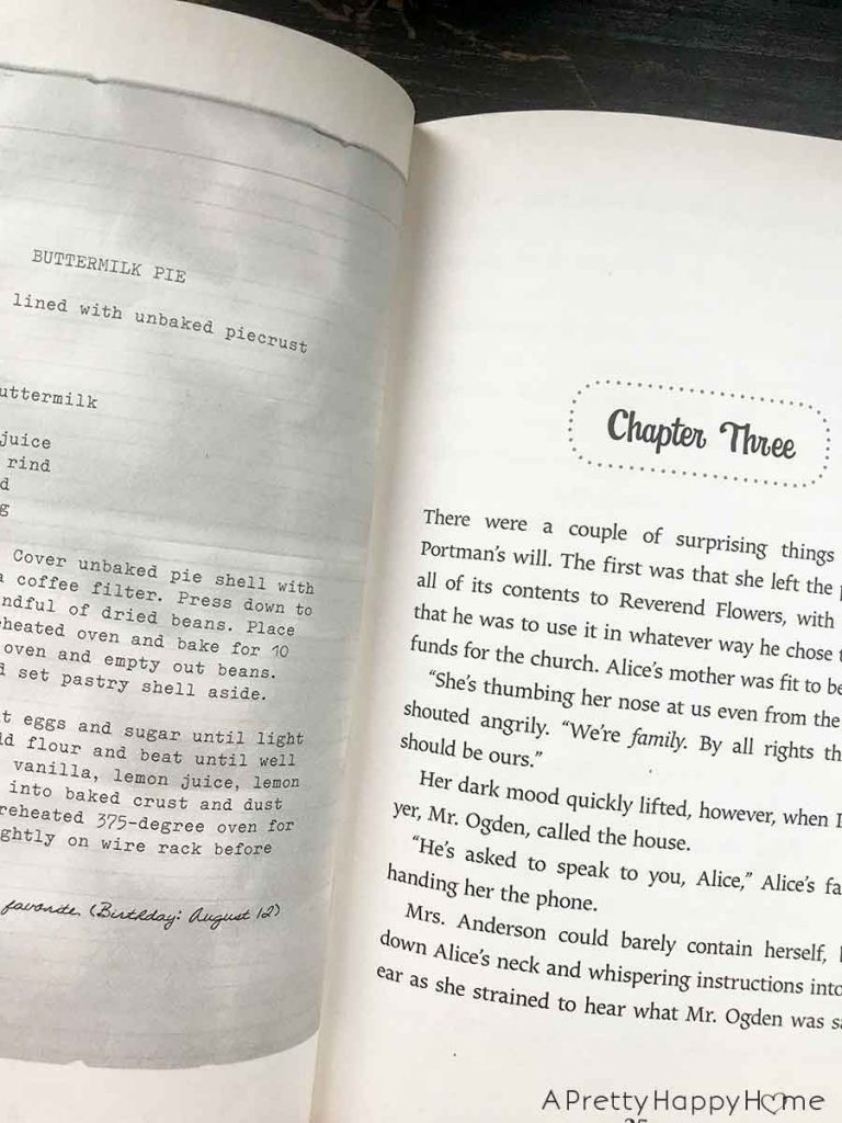 Pie by Sarah Weeks – A Pretty Happy Home