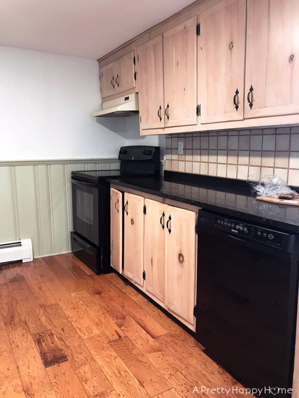 Colonial Farmhouse Kitchen Mini Makeover One Year Later – A Pretty ...