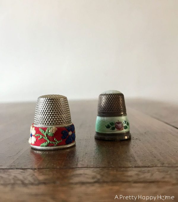 Decorating with Thimbles in a Modern Way – A Pretty Happy Home