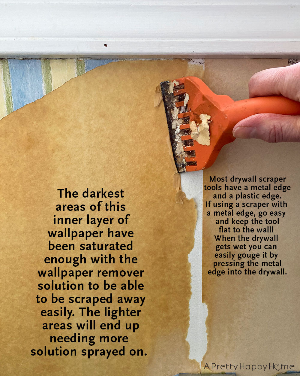 A Snarky, but Helpful Wallpaper Removal Guide – A Pretty Happy Home