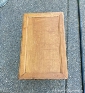 DIY Cabinet Door Tray – A Pretty Happy Home