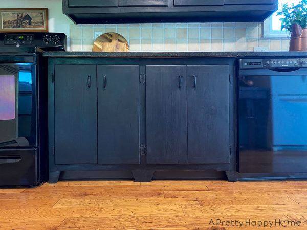 DIY Kitchen Cabinet Feet from Scrap Wood – A Pretty Happy Home