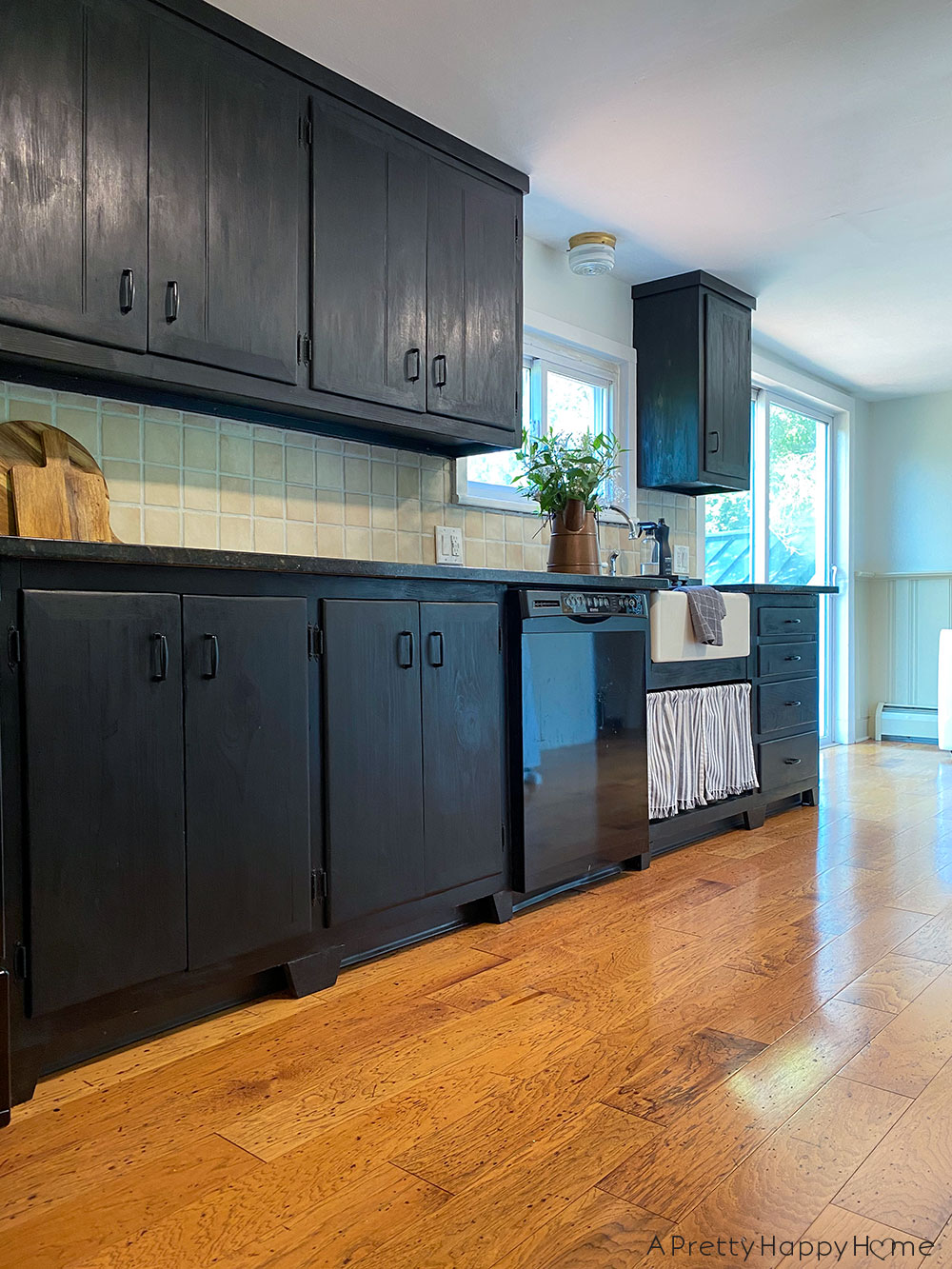 DIY Kitchen Cabinet Feet from Scrap Wood – A Pretty Happy Home