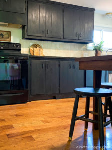 DIY Kitchen Cabinet Feet from Scrap Wood – A Pretty Happy Home