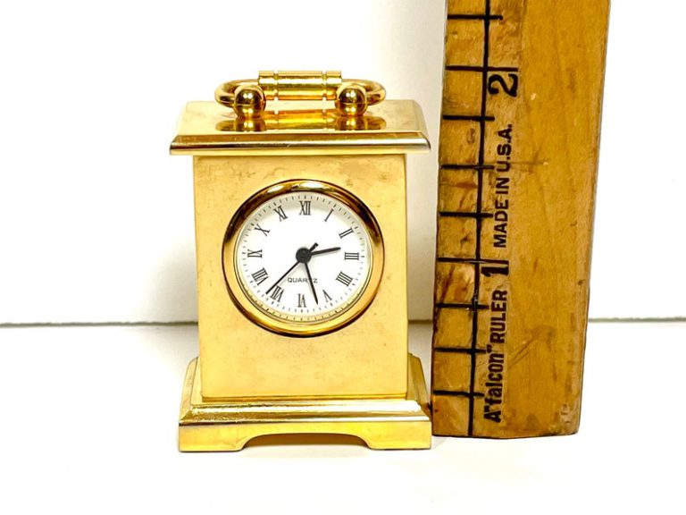 In Praise of Miniature Table Clocks – A Pretty Happy Home