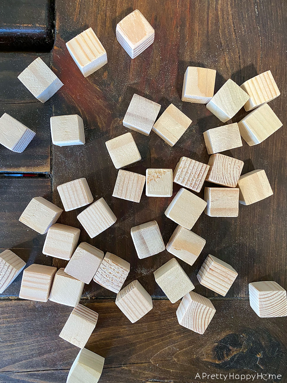 How to Make Wood-Burned Dice – A Pretty Happy Home
