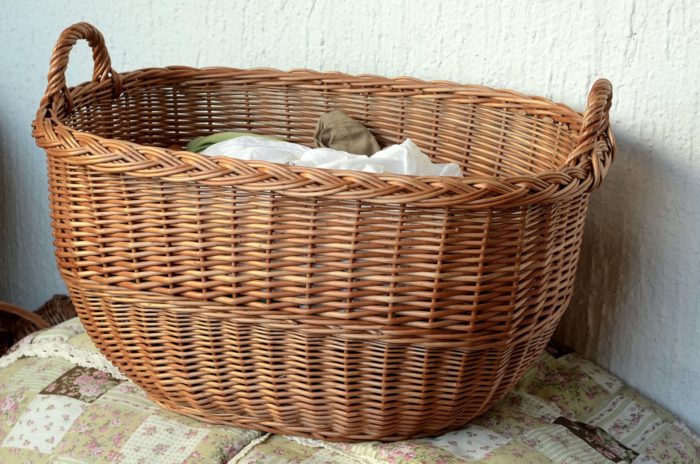 In Praise of Wicker Laundry Baskets A Pretty Happy Home