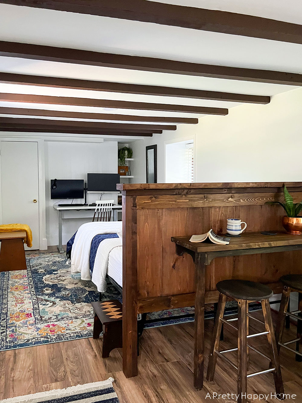 4 Tips For How to Use a Headboard As a Room Divider – A Pretty Happy Home