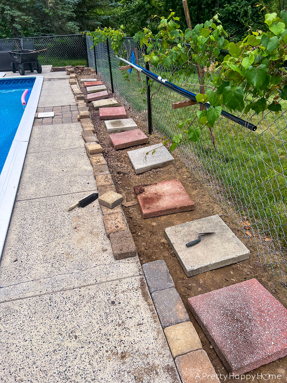 The Mistake We Made When Adding Hardscaping Around An Old Pool – A ...