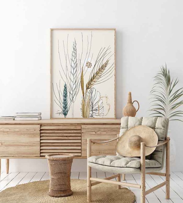 6 Ways To Decorate With Wheat – A Pretty Happy Home