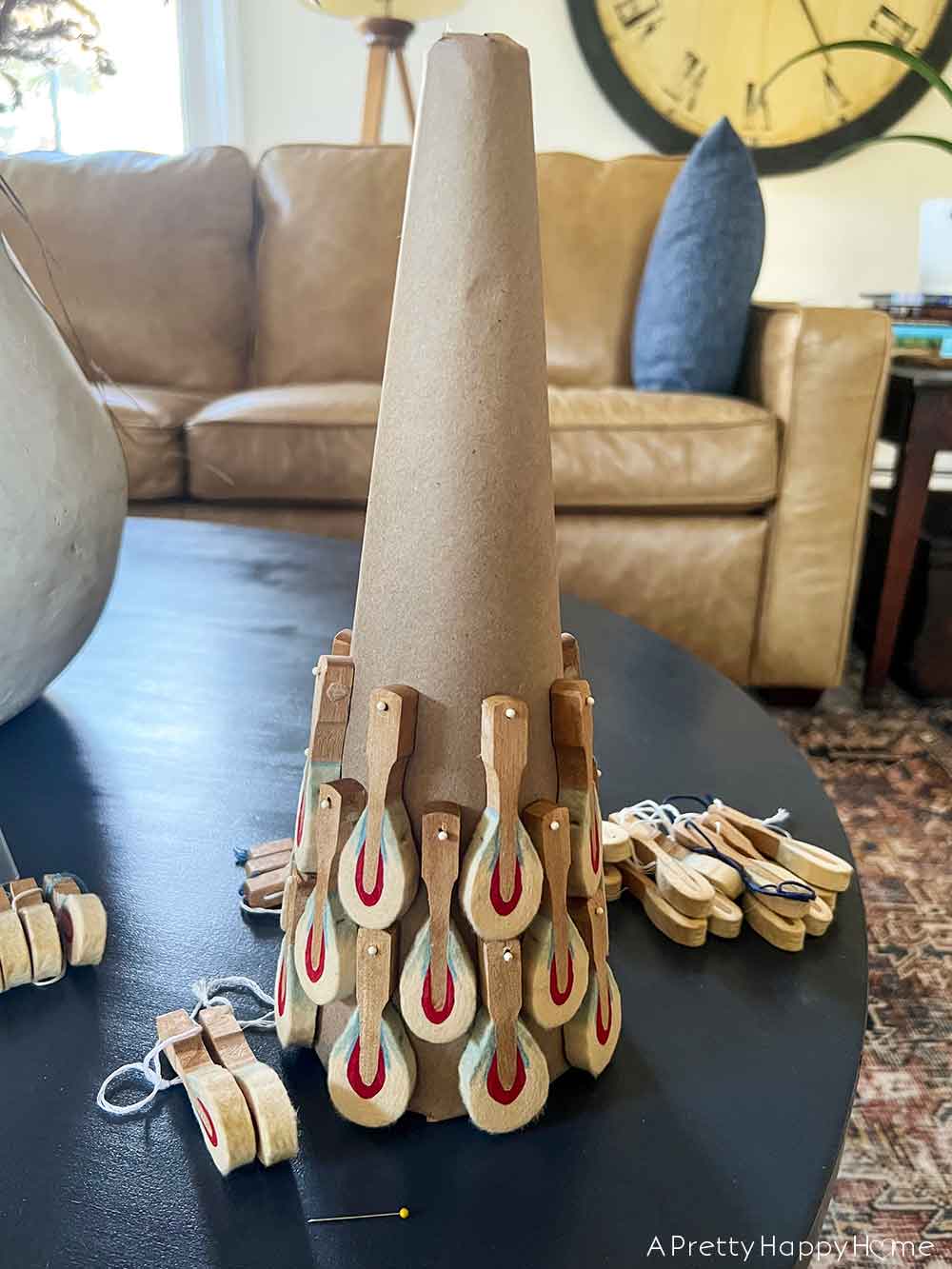 How To Make A Piano Hammer Christmas Tree – A Pretty Happy Home