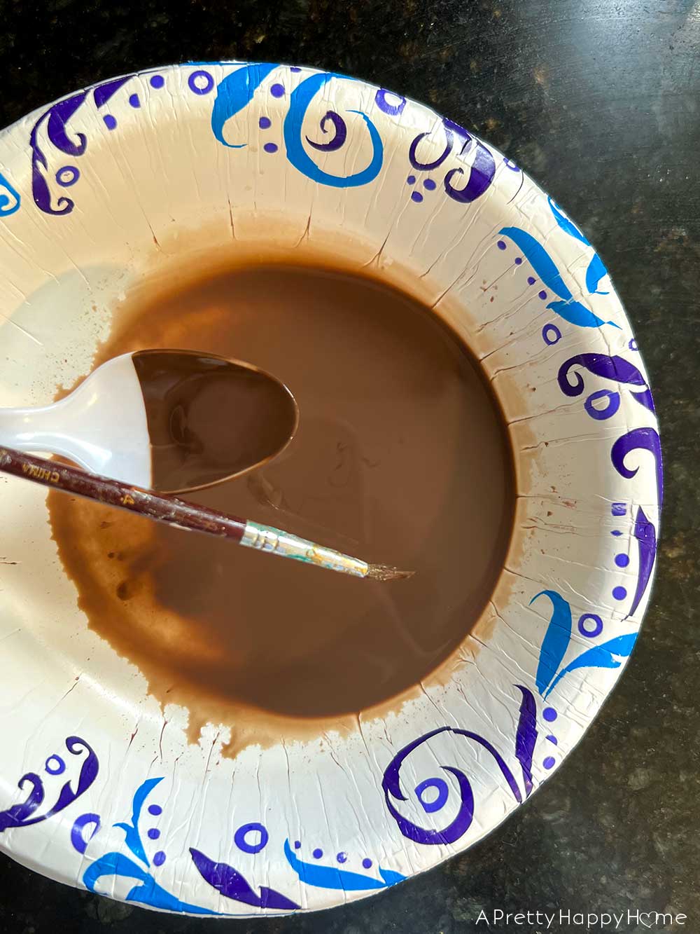 When To Use A Paint Wash To Mimic The Look Of Stain – A Pretty Happy Home