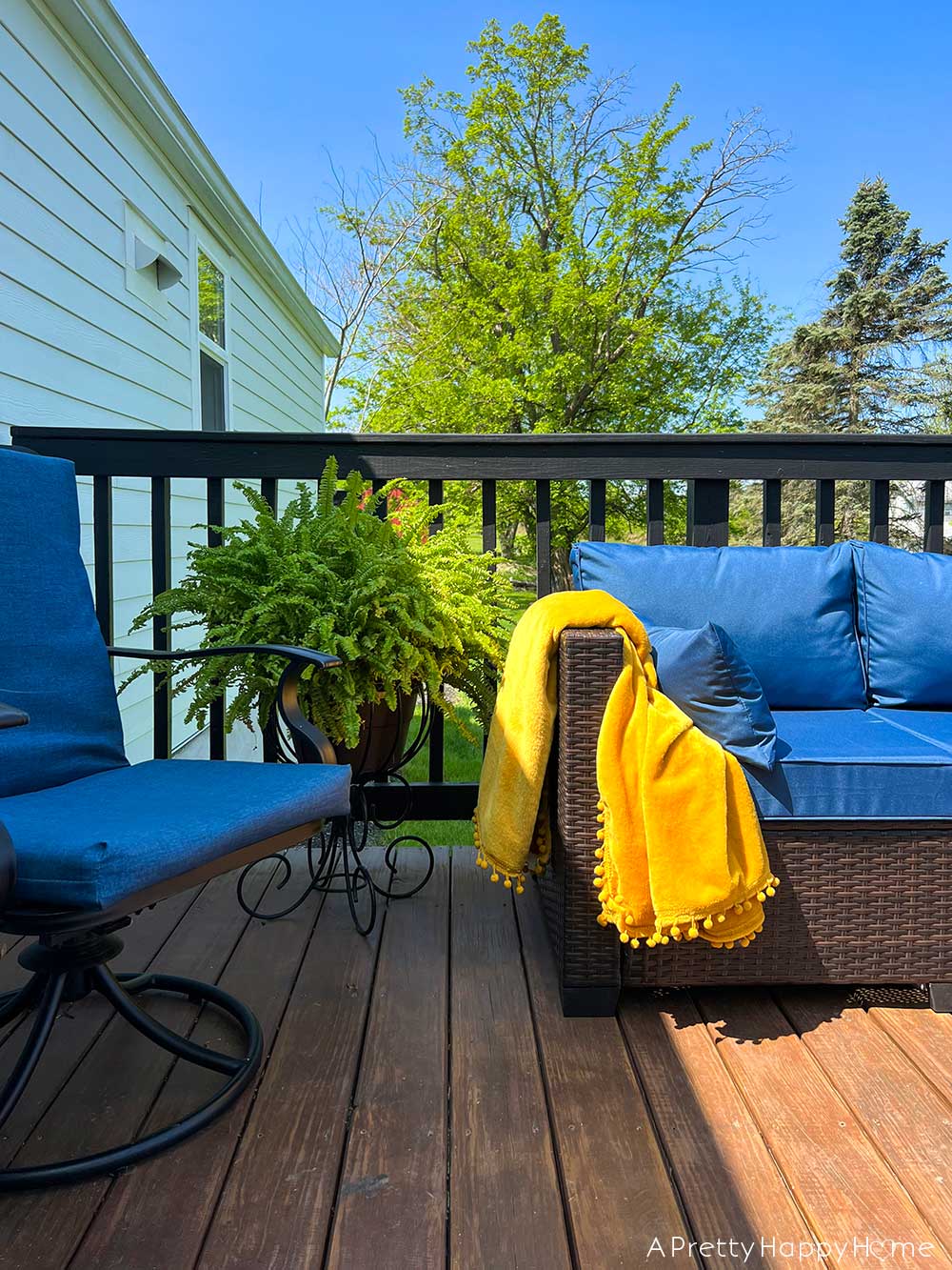 Our Deck Is Ready For Summer – A Pretty Happy Home