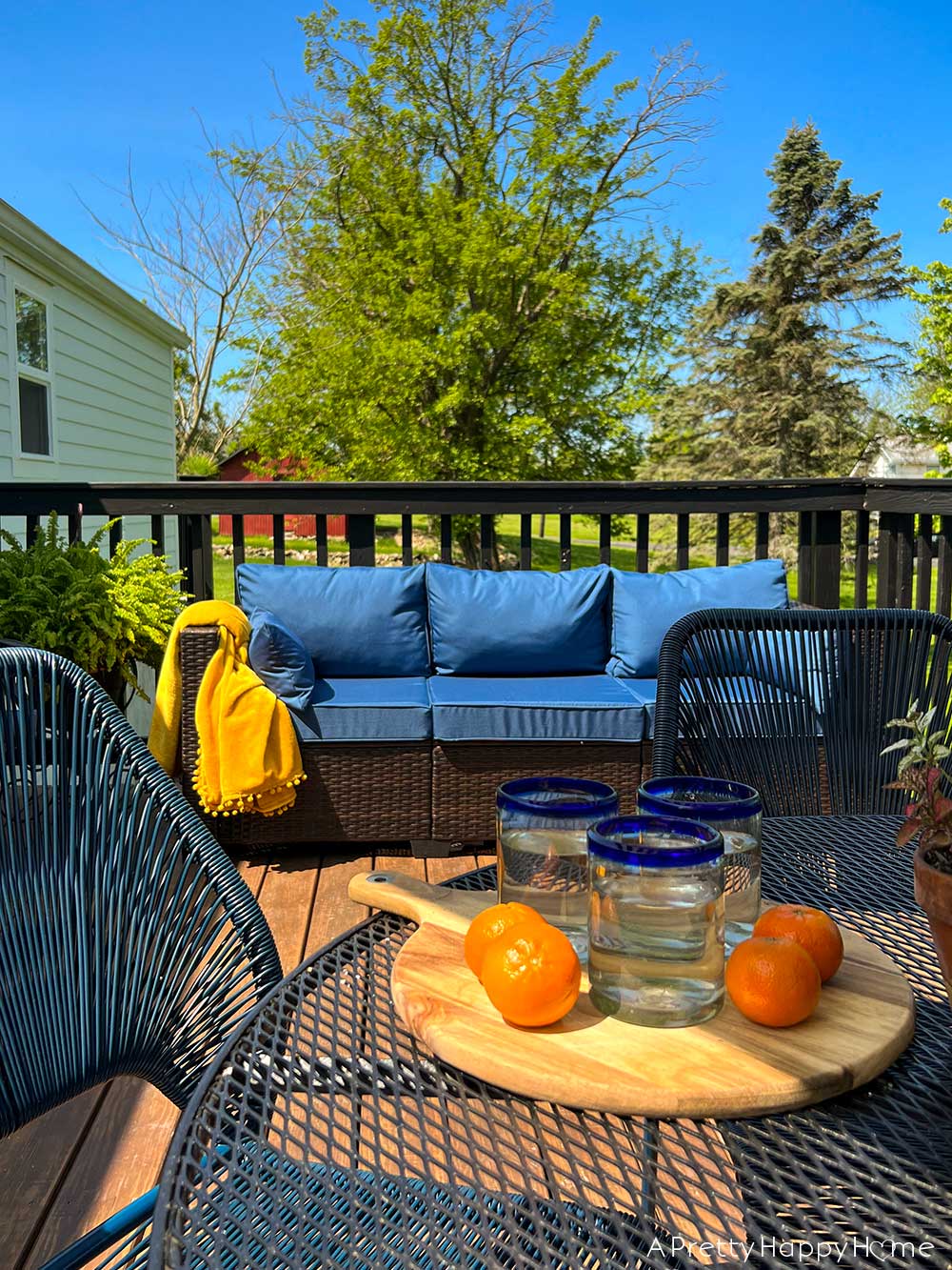 Our Deck Is Ready For Summer – A Pretty Happy Home