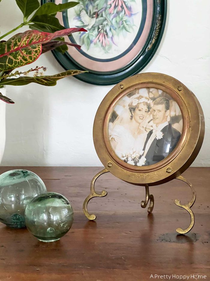 How To Turn A Clock Into A Picture Frame – A Pretty Happy Home