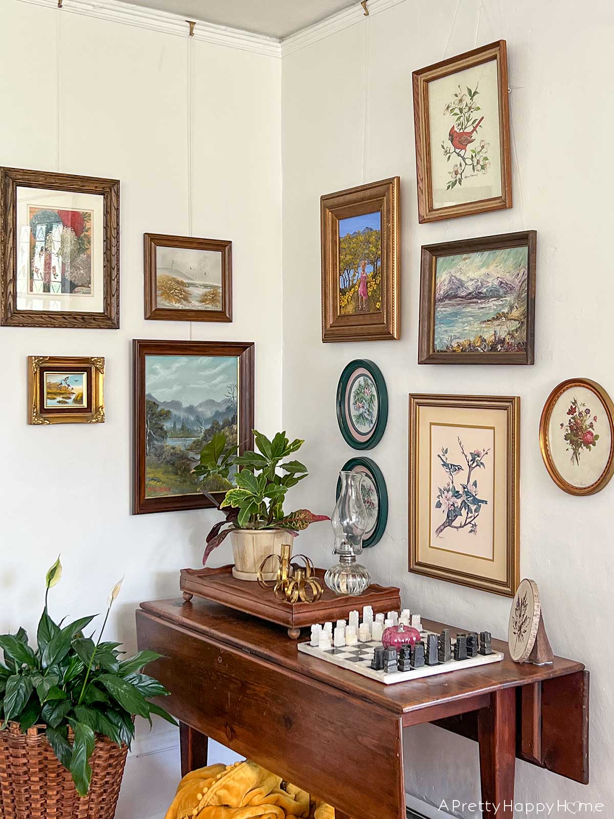 Nature Art Gallery Wall – A Pretty Happy Home