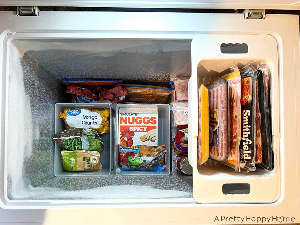Chest Freezer Organization Tip – A Pretty Happy Home