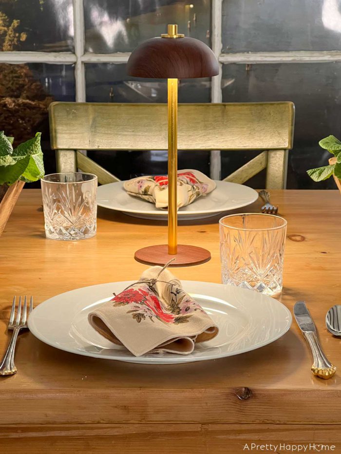 Bright Idea: LED Table Lamp For Your Dining Table – A Pretty Happy Home