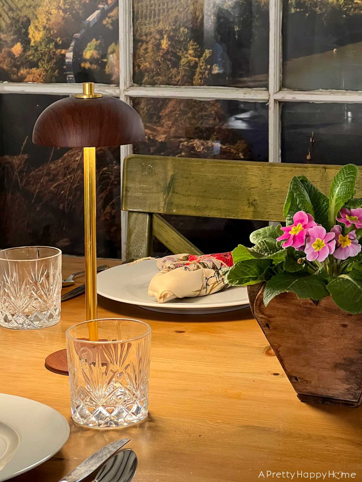 Bright Idea: LED Table Lamp For Your Dining Table – A Pretty Happy Home