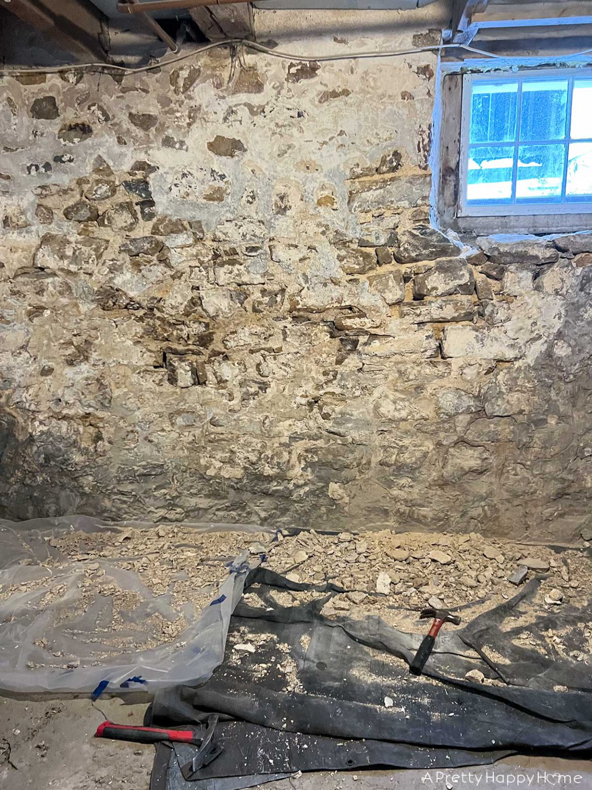 What We Didn’t Anticipate When Repointing Our Stone Walls – A Pretty ...