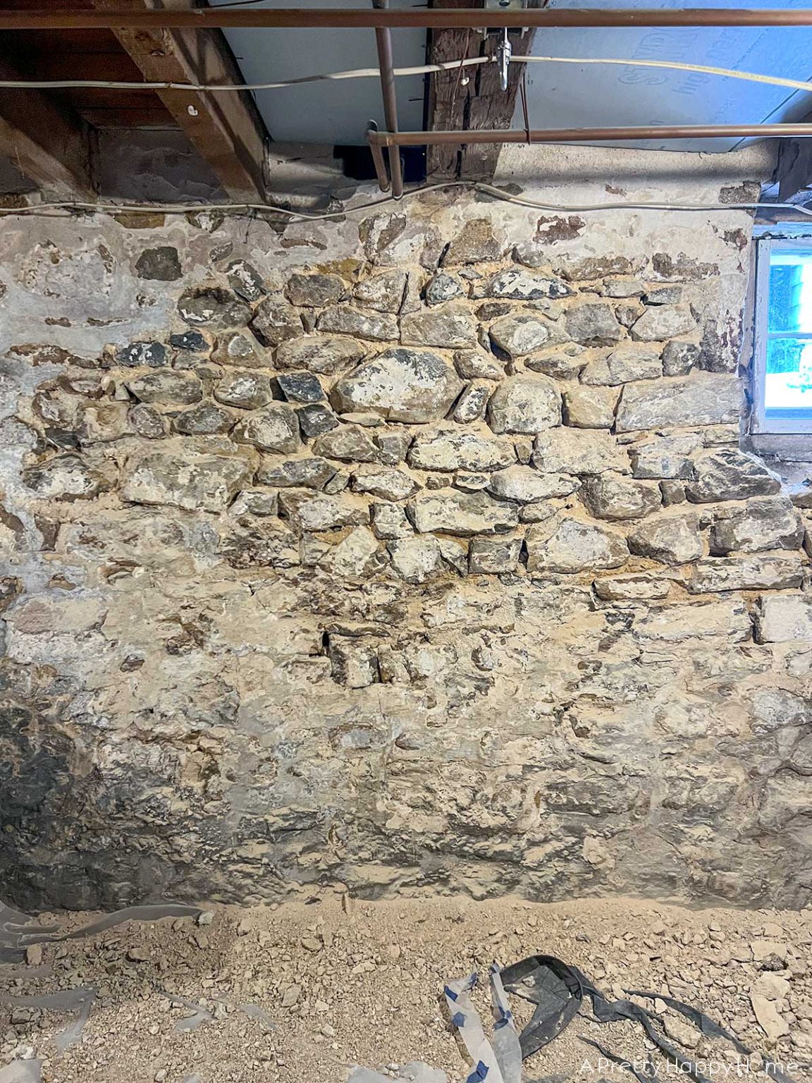 What We Didn’t Anticipate When Repointing Our Stone Walls – A Pretty ...