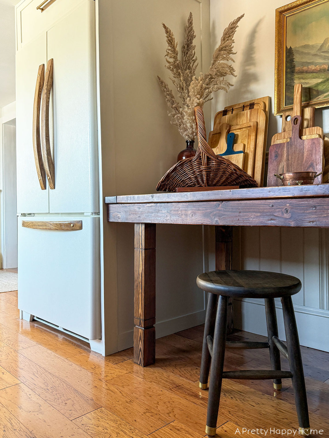 Under-A-Table Pull-Out Trash Cabinet – A Pretty Happy Home