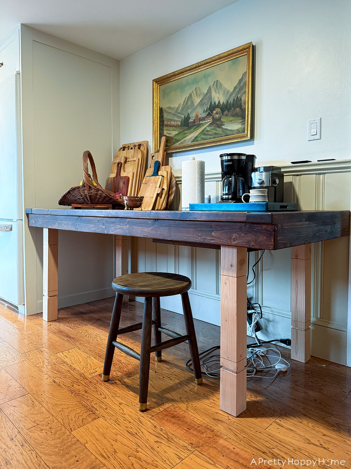 DIY Mission-Style Table Legs from 4x4s – A Pretty Happy Home