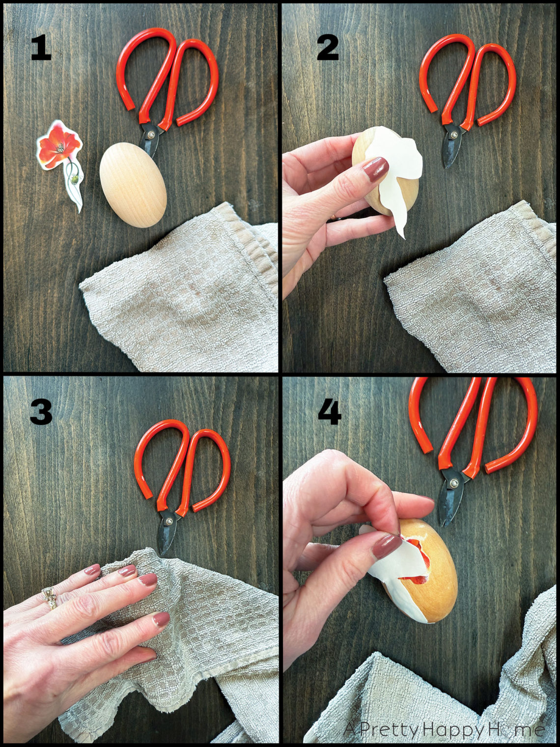 Vintage Floral Easter Eggs Using Temporary Tattoos – A Pretty Happy Home