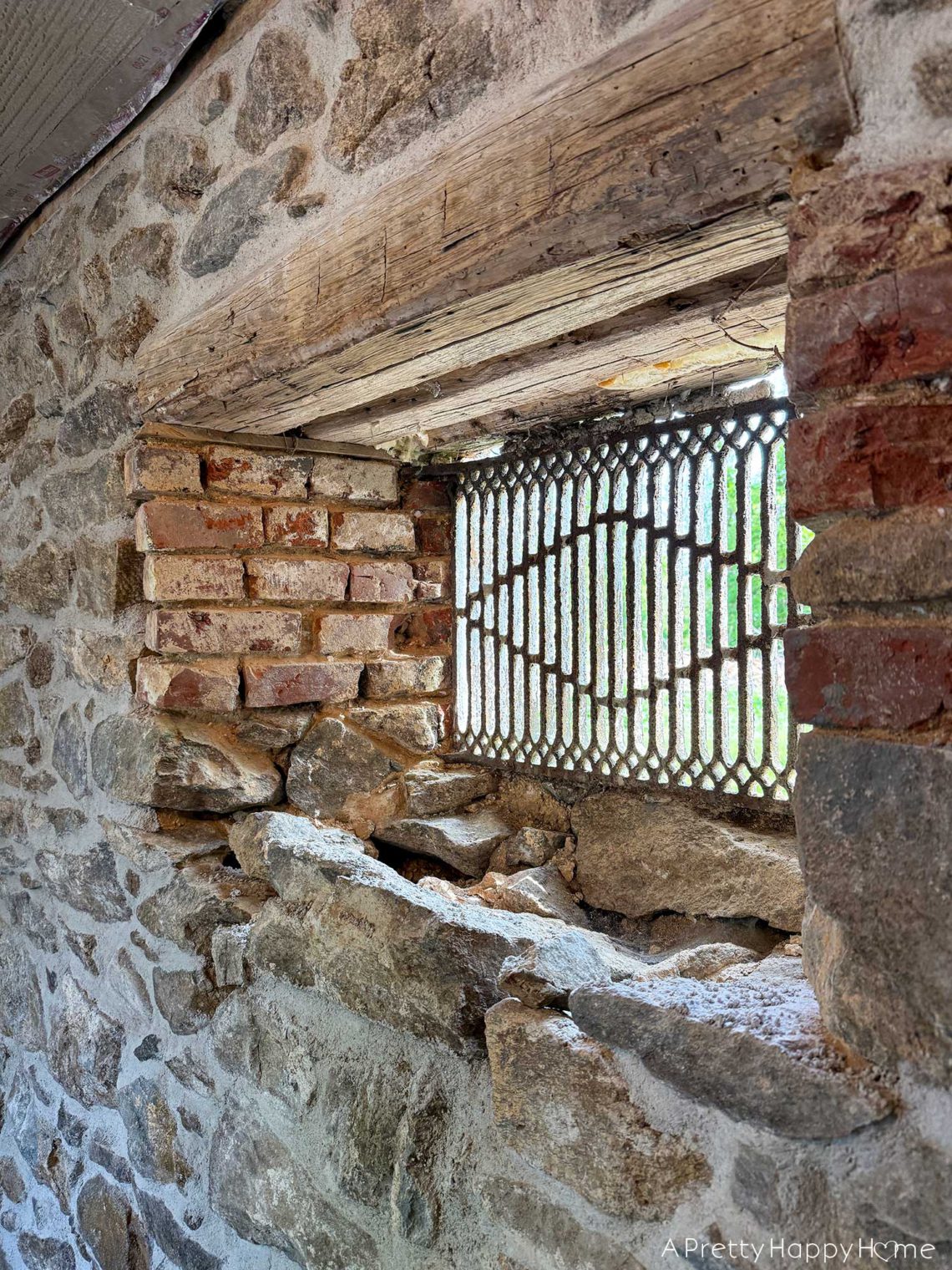 Stone Carriage House Gym: Part 5, Adding A Window to a Stone Wall – A ...