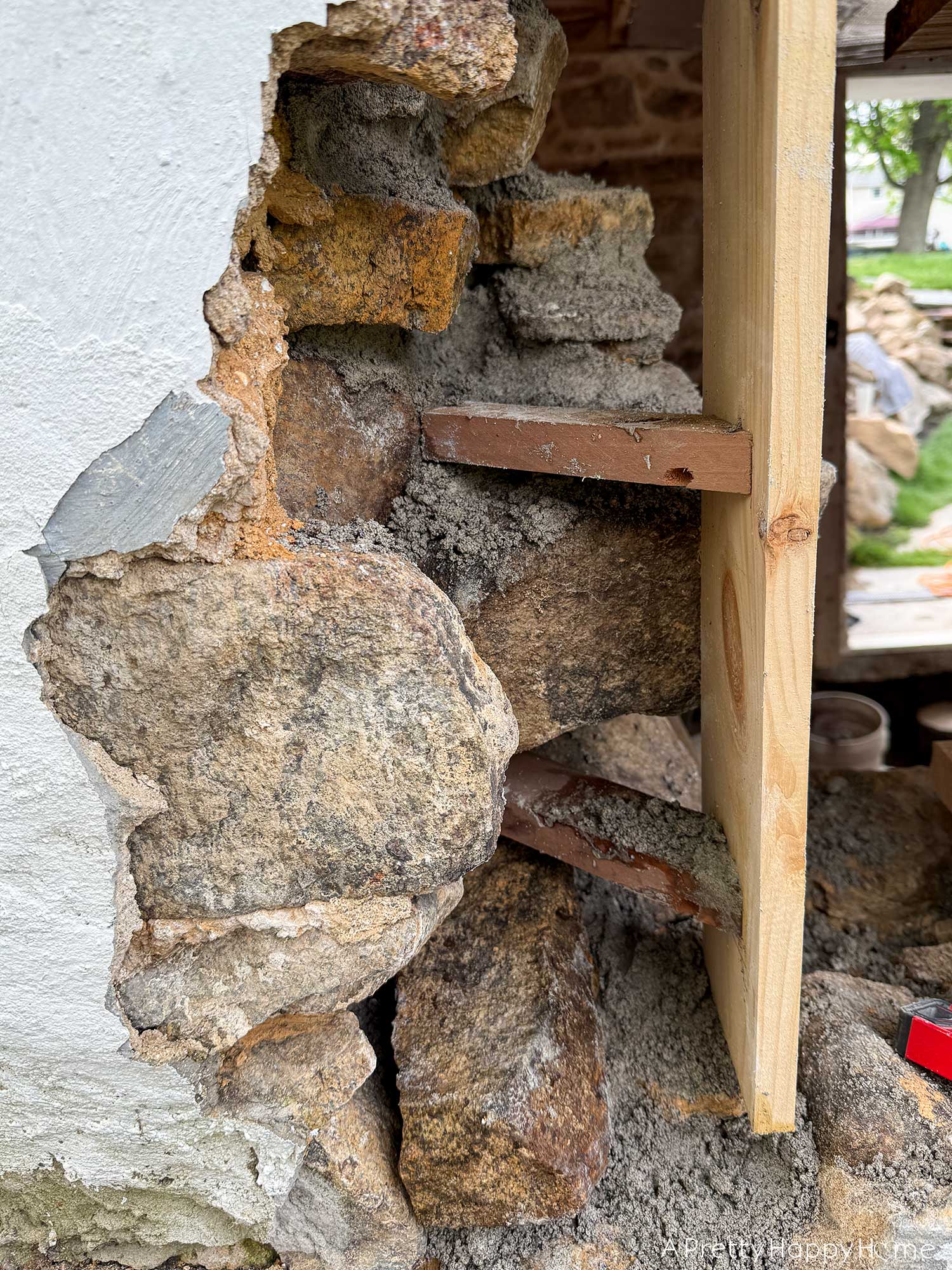 Stone Carriage House Gym: Part 5, Adding A Window to a Stone Wall – A ...